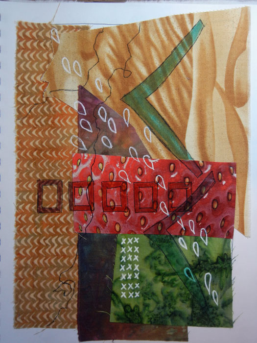 Abstract Exercises: Pattern and Scale – Adventure Quilter