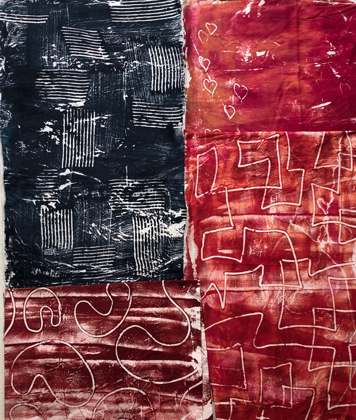 Dying and Mono Printing – Adventure Quilter